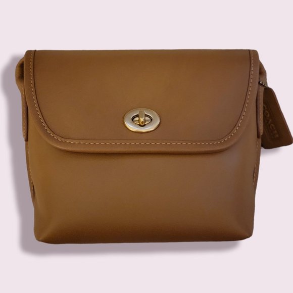 Coach | Bags | Coach Turnlock Pouch Light Saddle 941 Collection | Poshmark